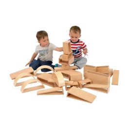 Wooden Construction Blocks (30Pk)