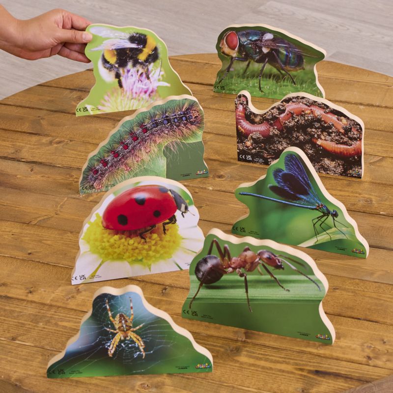 Real Life Large Mini Beasts - Set of 8 | Animals | Cosy Dire